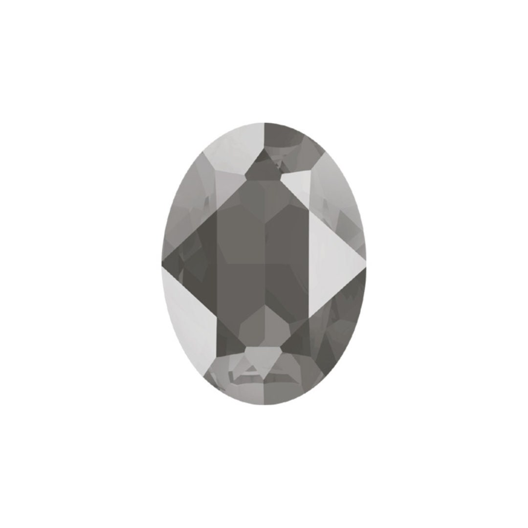 4120 Dark Gray Lacquer Pro Oval Crystal 4120 Oval Fancy Stone - Etsy