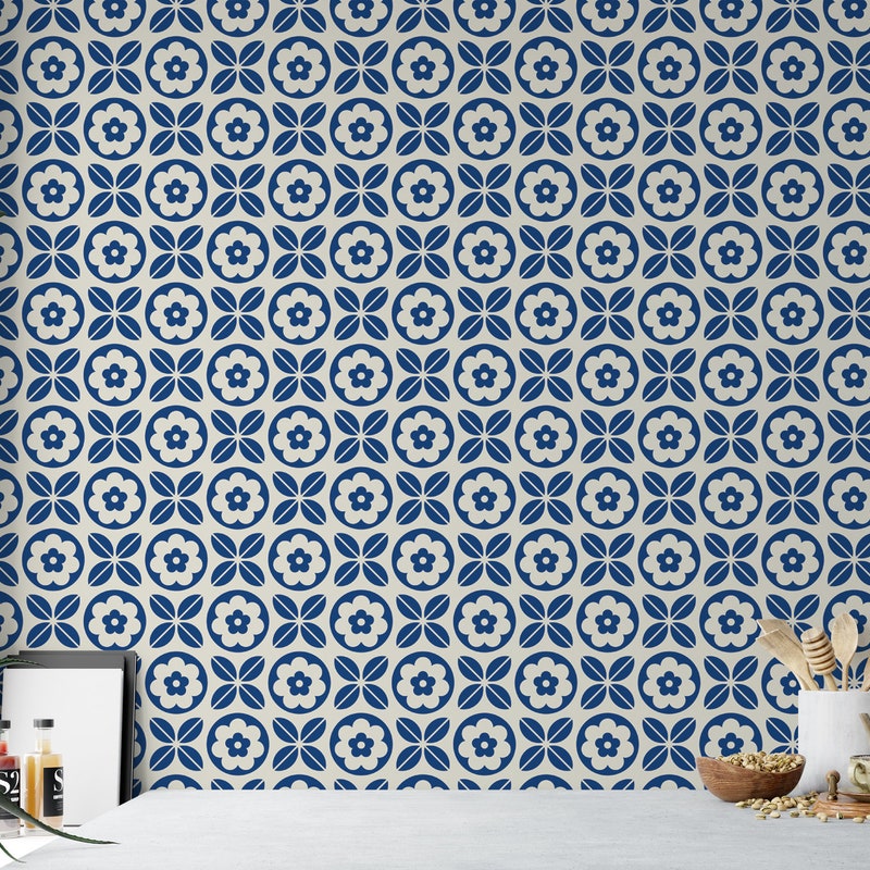 Scandinavian Wallpaper - Etsy