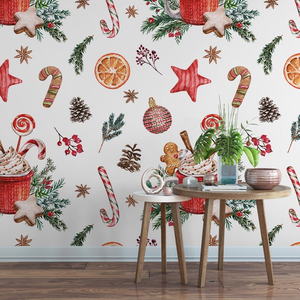 Holiday Wallpaper - Etsy