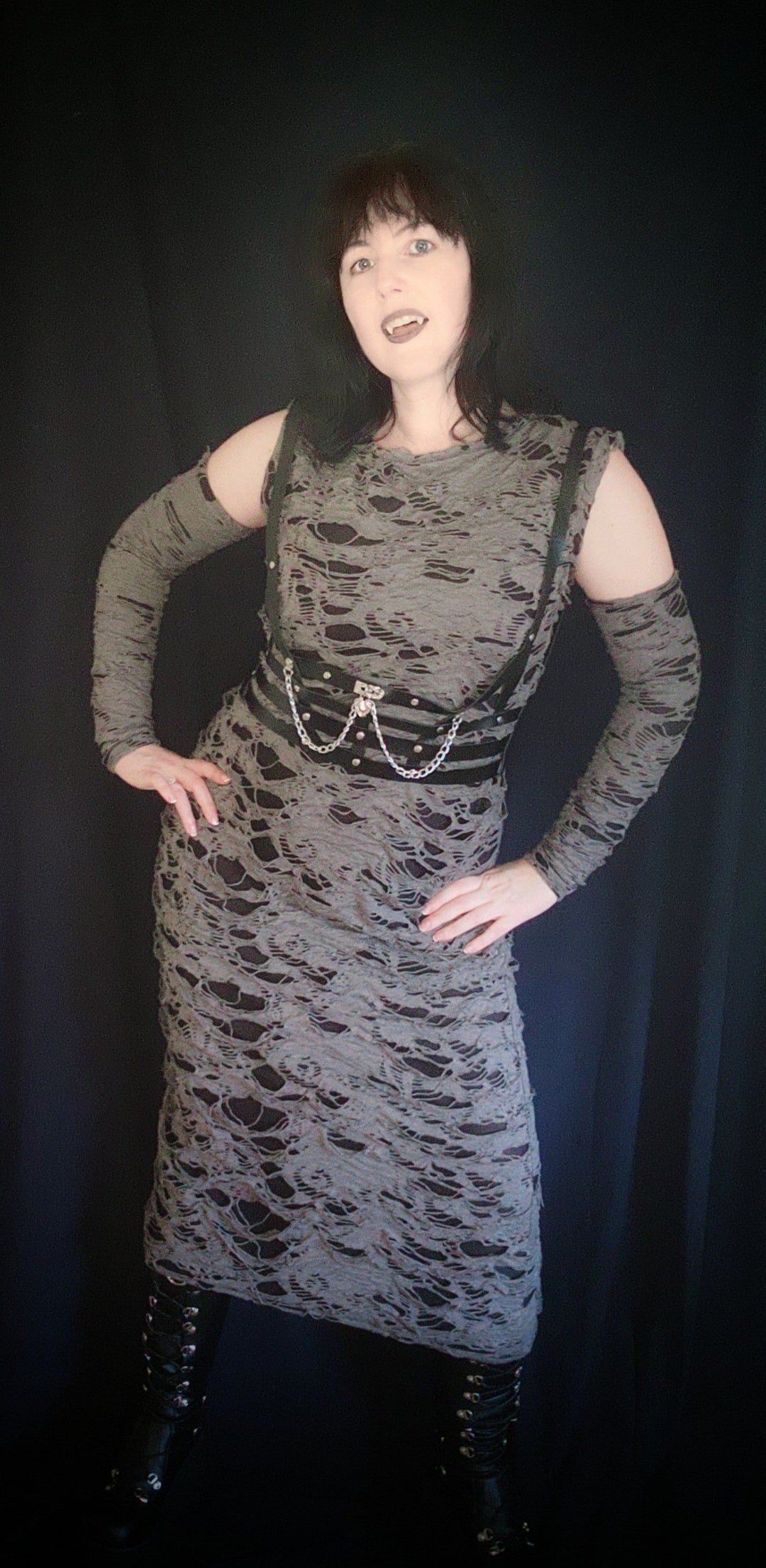 Monster Fabric Dress - Etsy