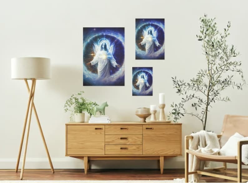 Archangel Gabriel Print: Angelic Spiritual Wall Art (digital Download ...