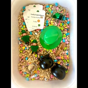 Lucky Leprechauns Sensory Kit- Sensory Bin Kits- Sensory Play- Saint ...