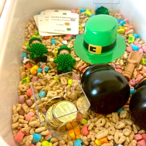 Lucky Leprechauns Sensory Kit- Sensory Bin Kits- Sensory Play- Saint ...