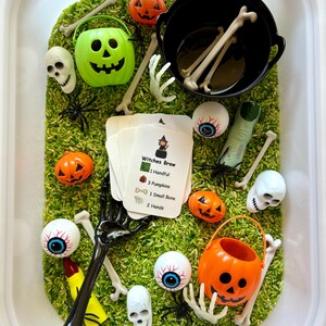 Witches Brew Sensory Kit- Sensory Bin Kits- Sensory Play- Learning Play ...