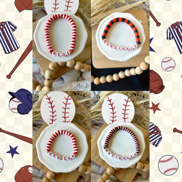 Baseball Perler Beads - Etsy
