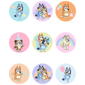 Girl Bluey Birthday Bundle, Printable Girl Bluey Birthday Kit, Editable ...