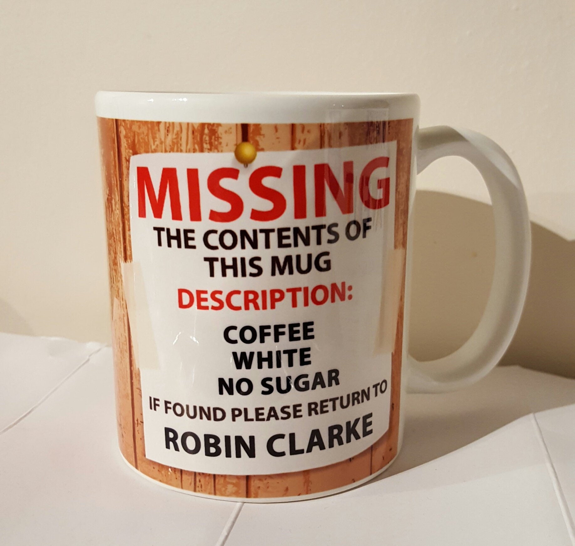 Coffee Milk Tea Sugar Mug Customised Mug Personalised - Etsy