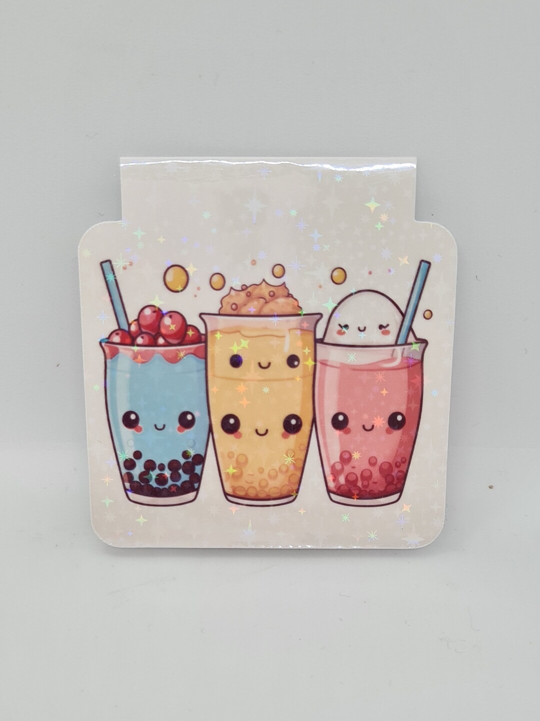 Bubble Tea Magnetic Bookmark, Boba, Bubble Tea, Kawaii Design, Book ...