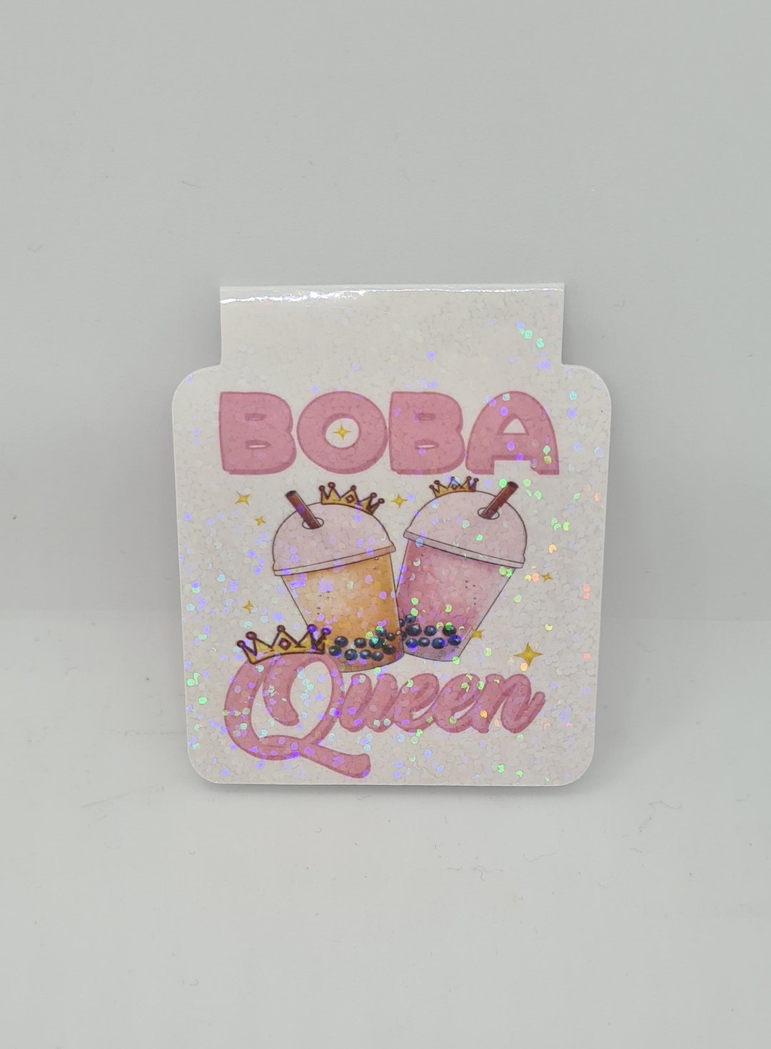 Bubble Tea Magnetic Bookmark, Boba, Bubble Tea, Kawaii Design, Book ...
