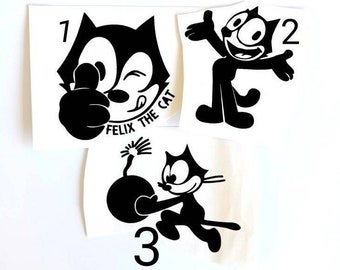 Felix Cat Decals - Etsy