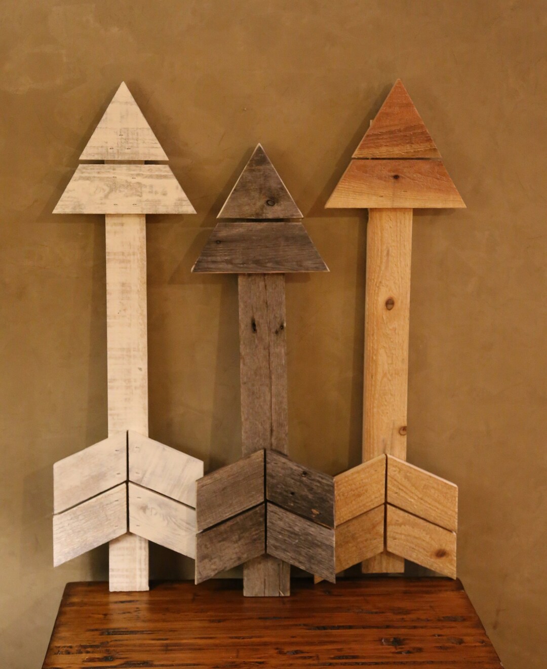 Rustic Pallet Wood Arrow Upcycled Pallet Wood Arrow for Home Decor Wall ...