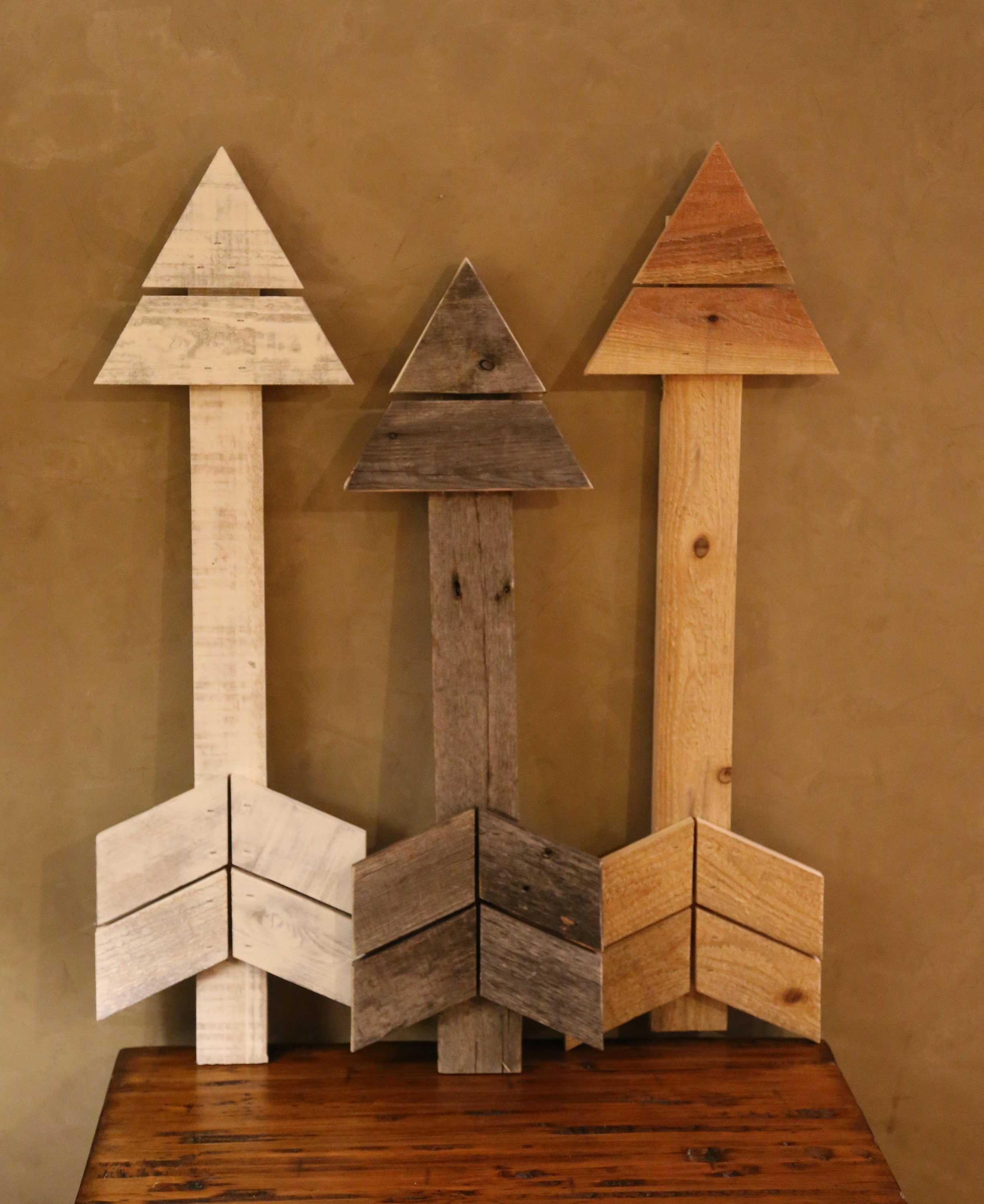 Homemade Wood Arrows