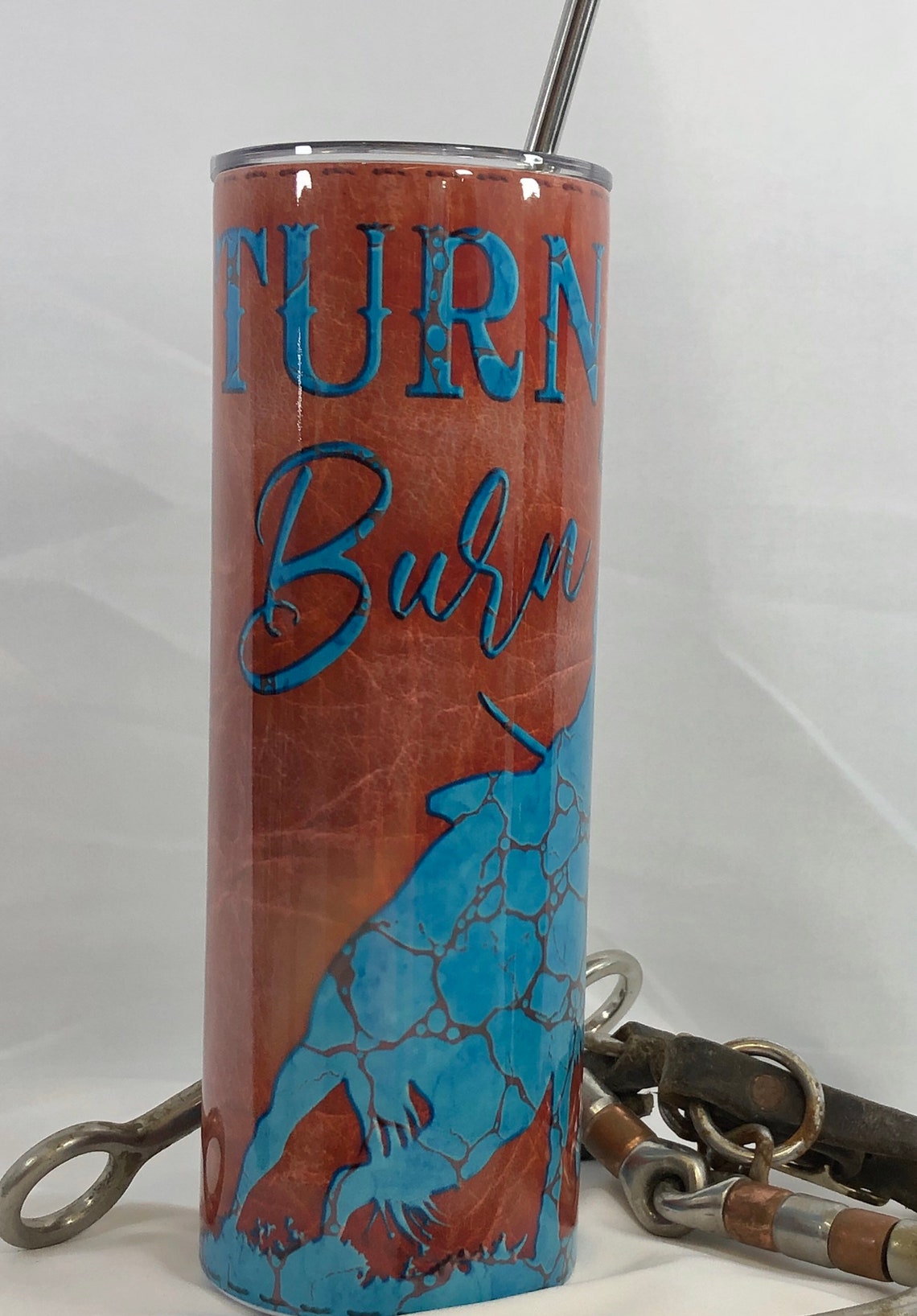 Barrel Racer 20 oz Skinny Tumbler Barrel Racing Stainless | Etsy