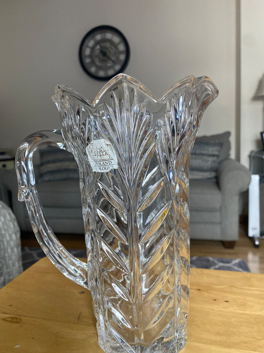 Gorgeous Imperial Glass Nucut Pattern Lead Crystal Vase - Etsy