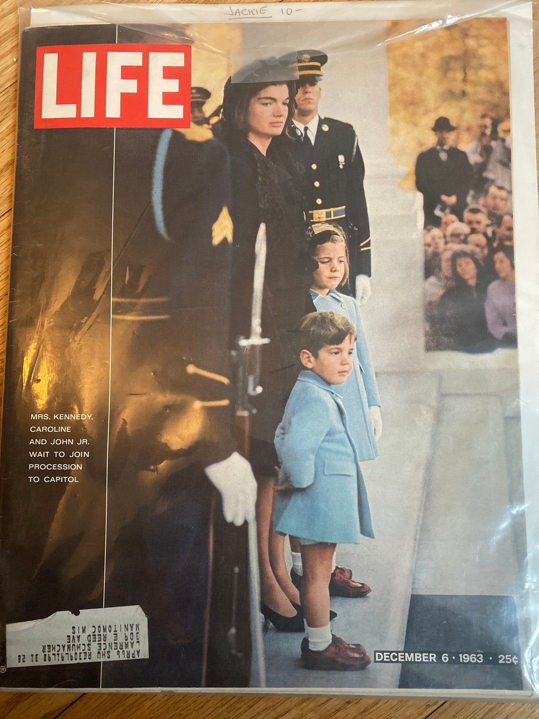 LIFE MAGAZINE 6 December 1963 Life Magazine Covering JFK Funeral Jackie ...