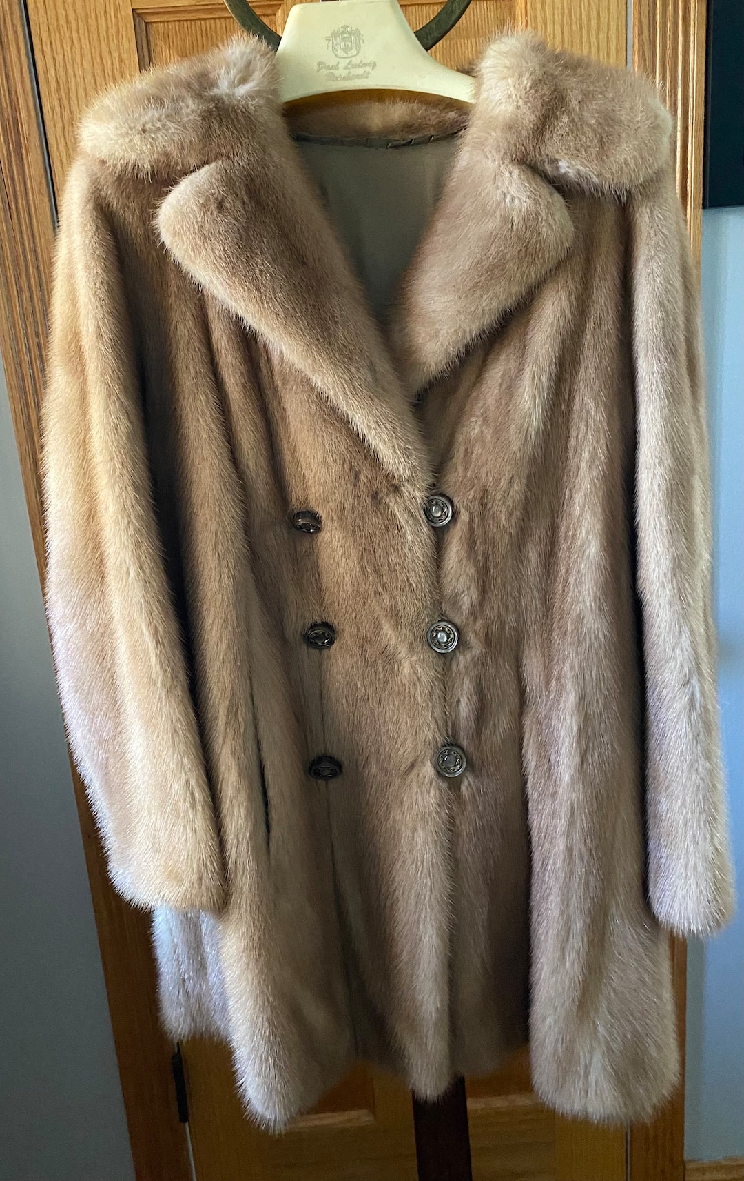 Stunning Vintage 1970’s Golden Ranch Mink Fur Coat Size Medium - Etsy