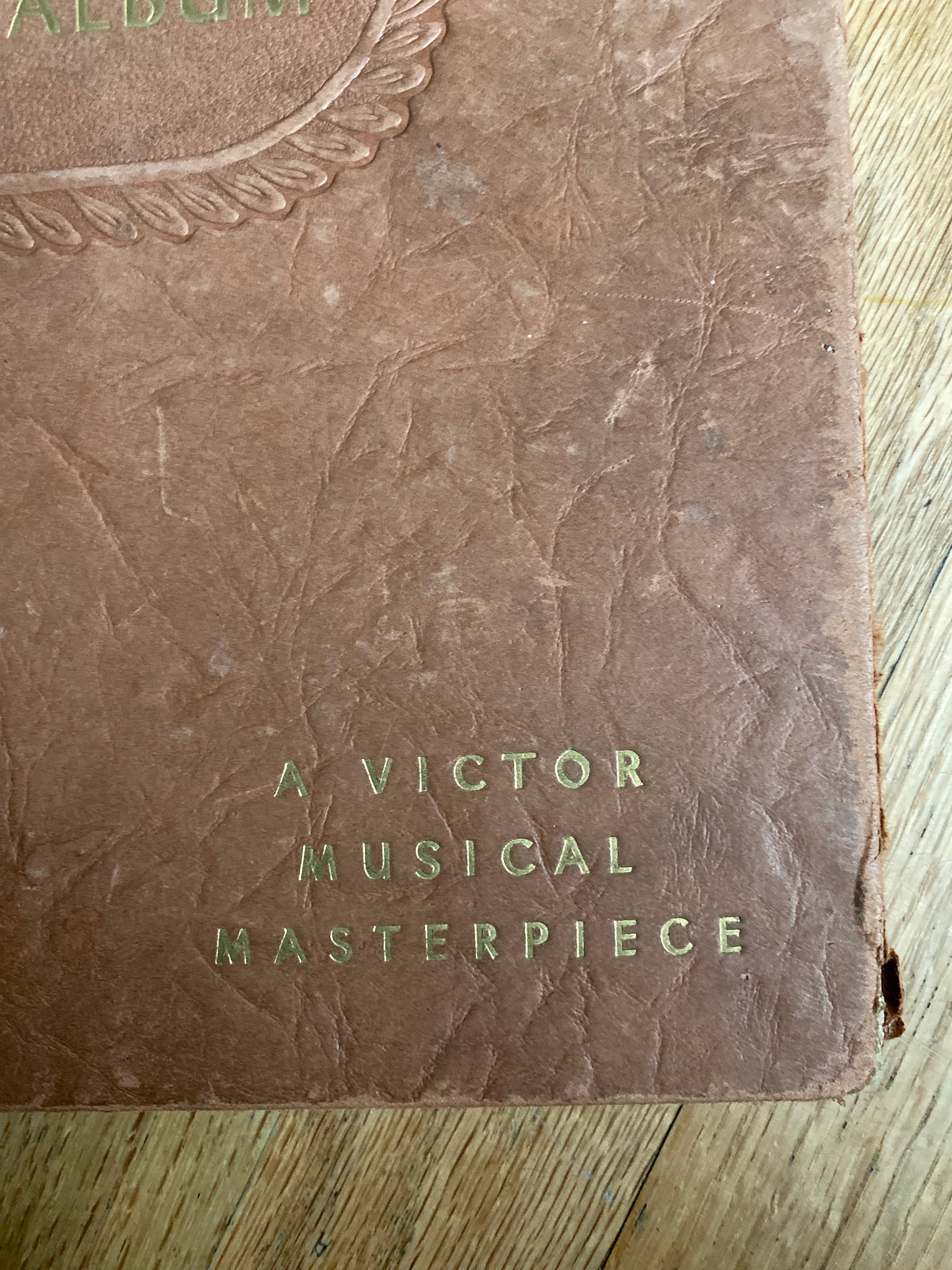 1930s 4 Vinyl Album 78RPM Stephen Foster Collection. A VICTOR Musical ...