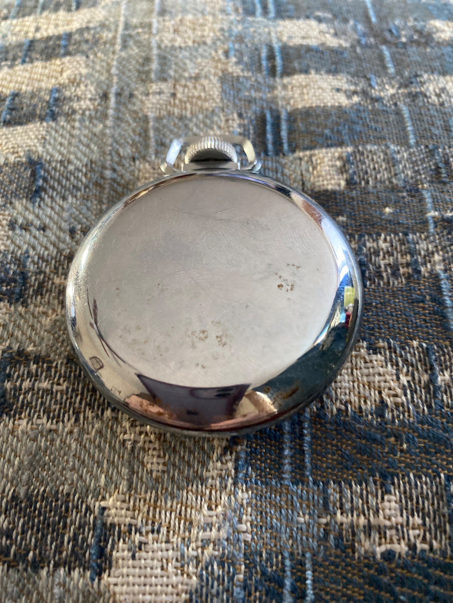 VTG 1950's 50mm Ingraham Autocrat Chromium-plated Mechanical Pocket ...