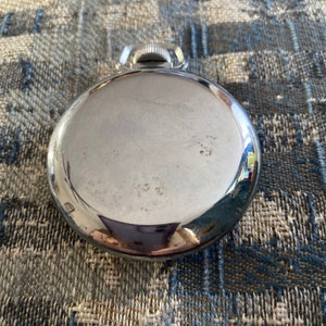 VTG 1950's 50mm Ingraham Autocrat Chromium-plated Mechanical Pocket ...