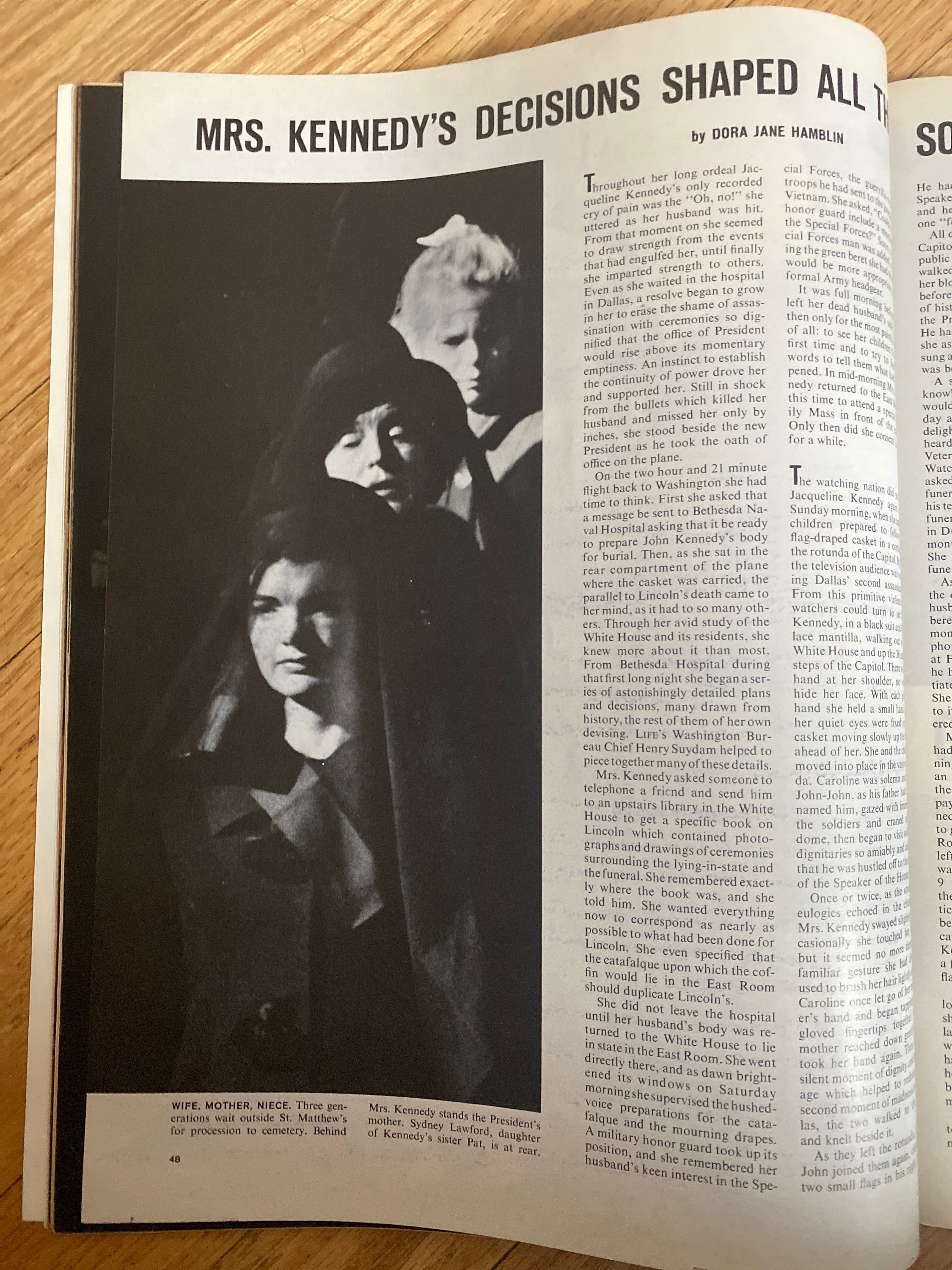 LIFE MAGAZINE 6 December 1963 Life Magazine Covering JFK Funeral Jackie ...