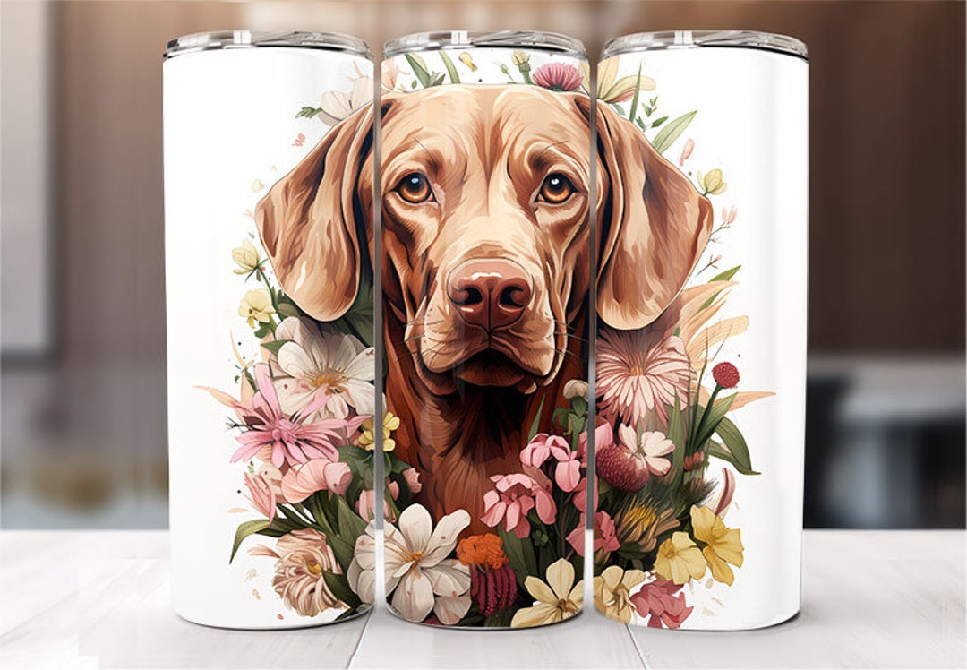 Vizslas 20 Oz Skinny Tumbler Sublimation Design Digital Download PNG ...