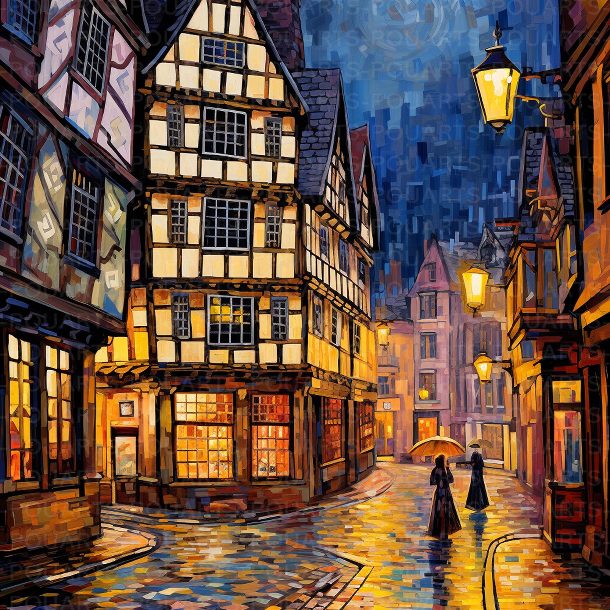 Ludlow England Travel Poster Immerse Yourself in Masterpiece Ludlow ...