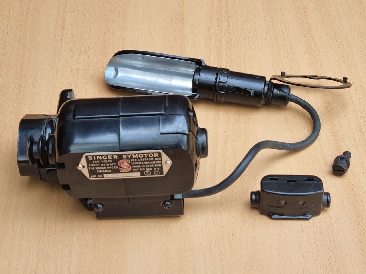 Original Singer Sewing Machine BAK 8 - 11 Motor + Light - Etsy