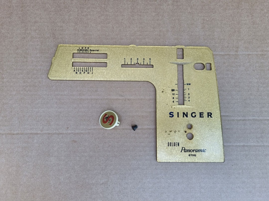 Singer 670g,original Front Cover Plate - Etsy