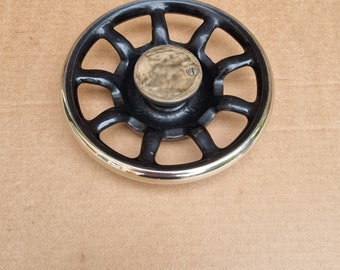 Singer Sewing Machine 9-spoke Balance / Hand Wheel From A 66K Stop ...
