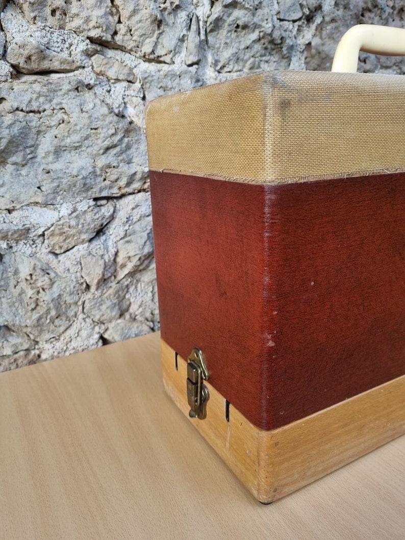 Singer Sewing Machine Wooden Carrying Case - Etsy