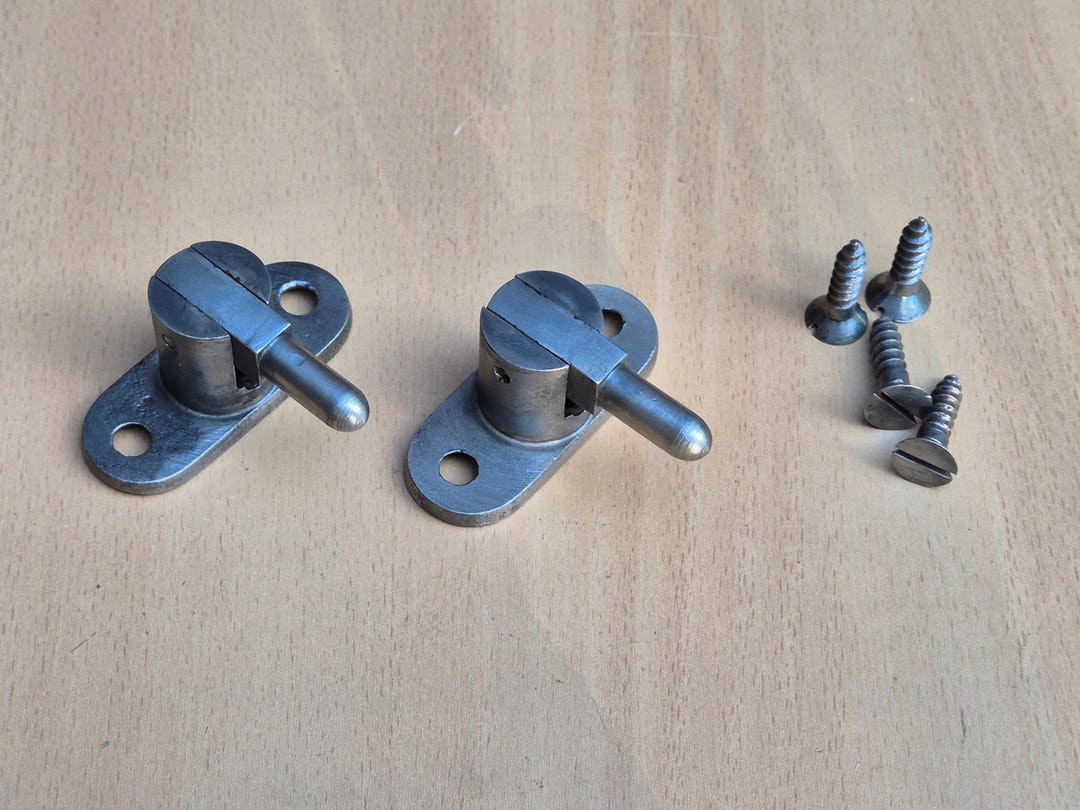 Pair of Pfaff Sewing Machine Wooden Case Hinges With Bolts - Etsy