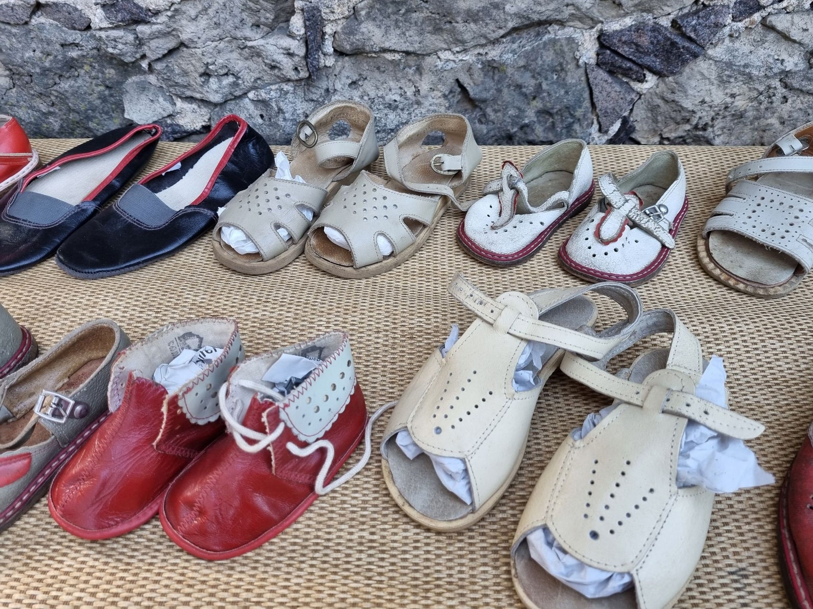 Vintage Soviet Baby Shoes, Soviet Era, Girls Sandals, Made in USSR ...
