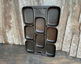 Rare Cast Iron Pan | Etsy