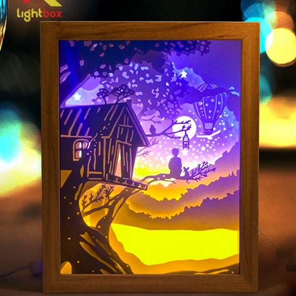 Paper Cut Light Box - Etsy