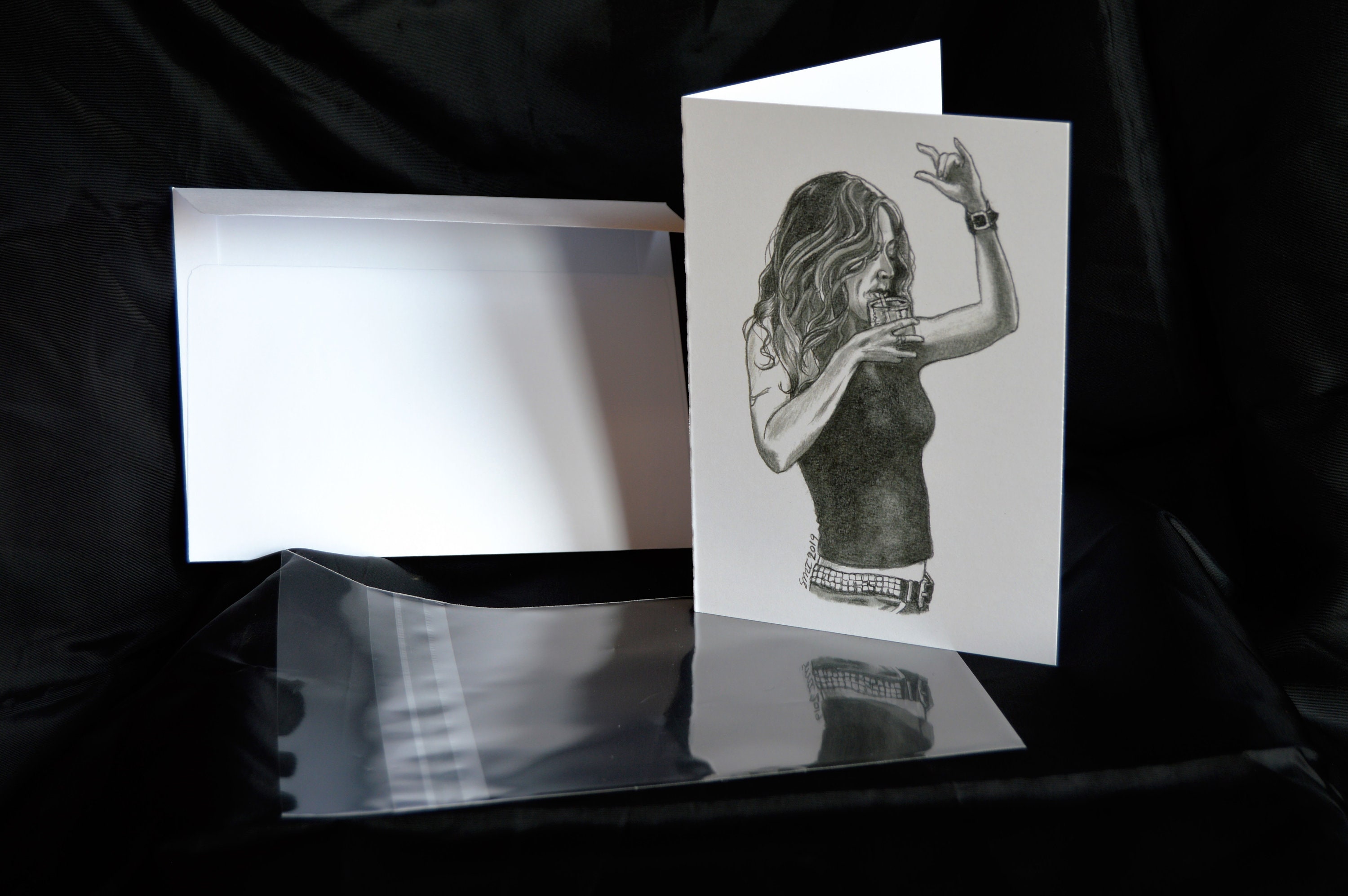 5 X 7 Birthday Card Faith Dancing Five by Five Buffy the - Etsy