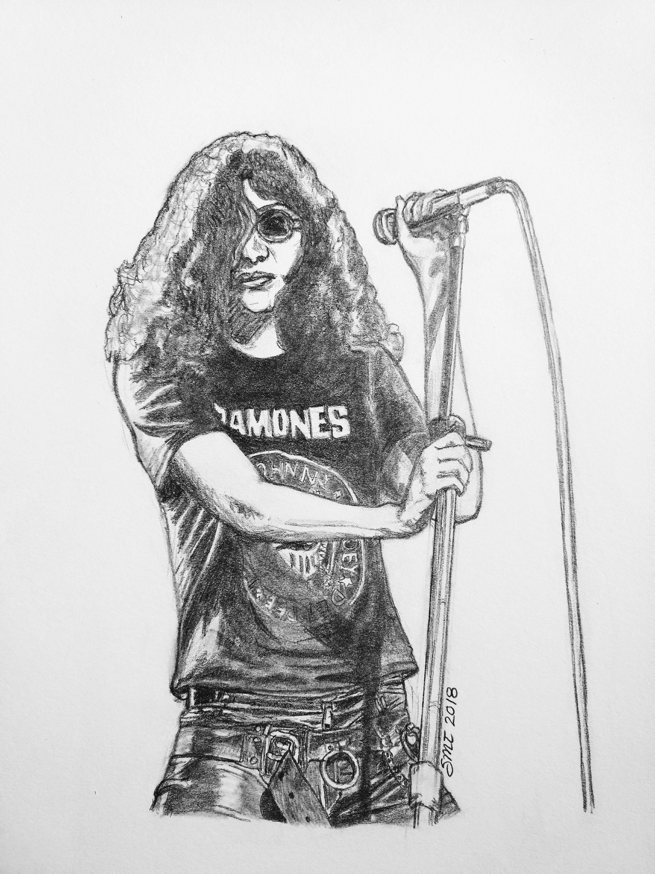 5x7 Joey Ramone Print - Etsy