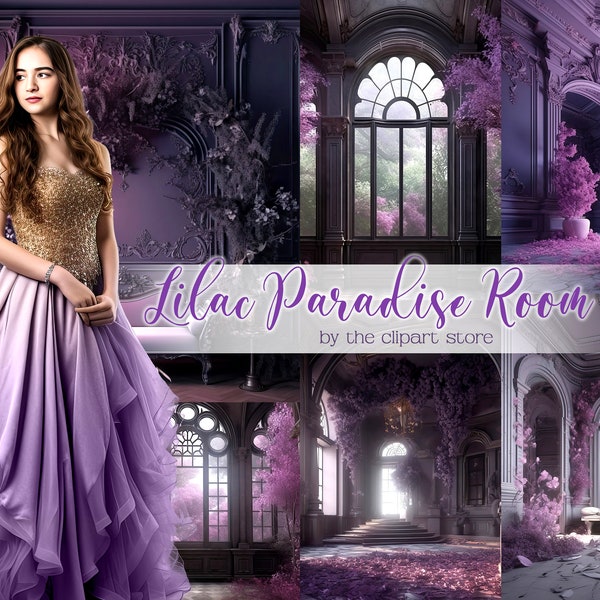 Lilac Photoshop Overlay - Etsy