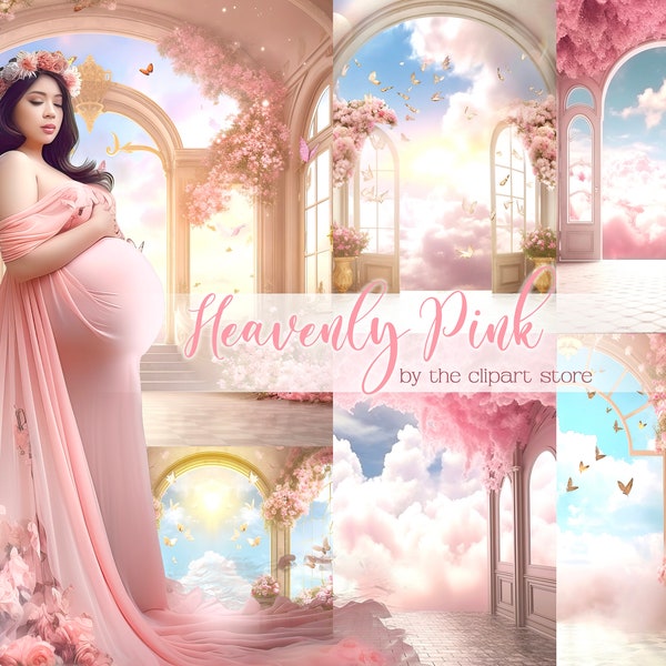 Pink Maternity Backdrop - Etsy