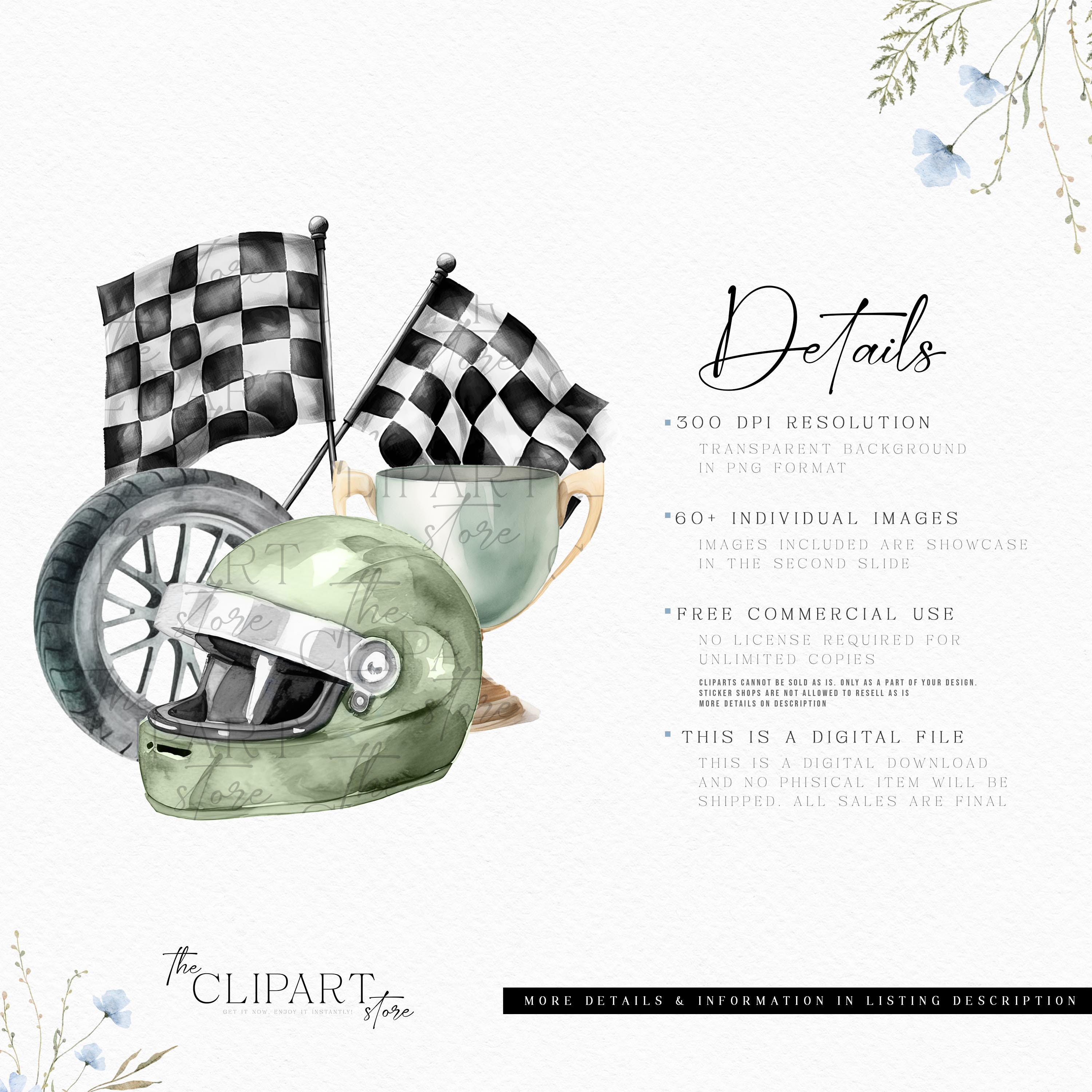 Vintage Racing Watercolor Cars Vintage Cute Cars Watercolor Racecar ...