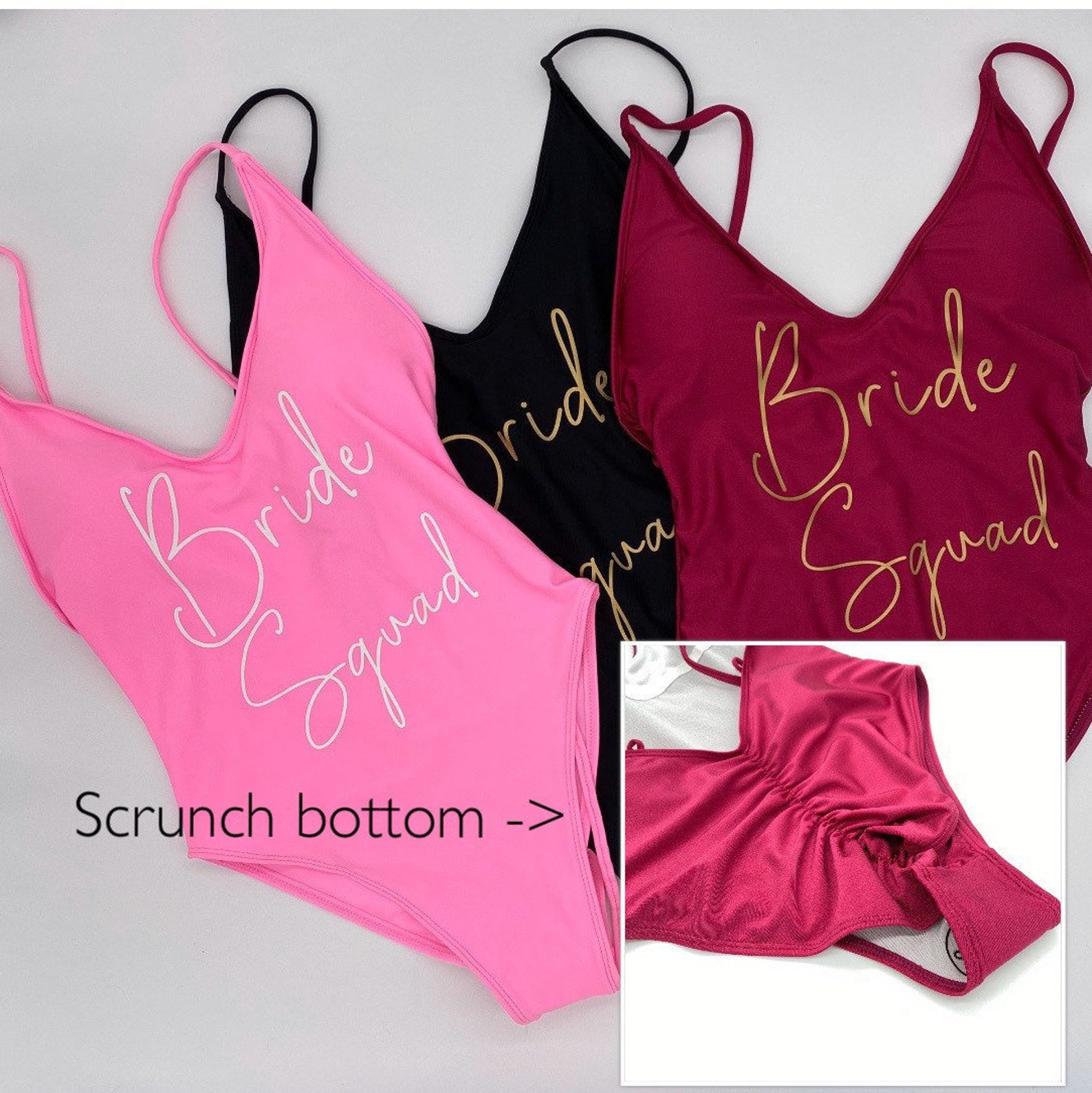 Bachelorette Swimsuits Bachelorette Bikini Bridesmaids Etsy