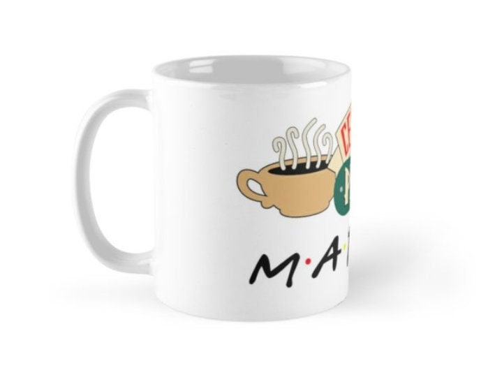 Friends Central Perk Personalized Mug - Custom Made With Your Name ...