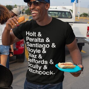 Brooklyn 99 Names Tshirt - Brooklyn Nine-nine TV Show Fan Merch - Etsy