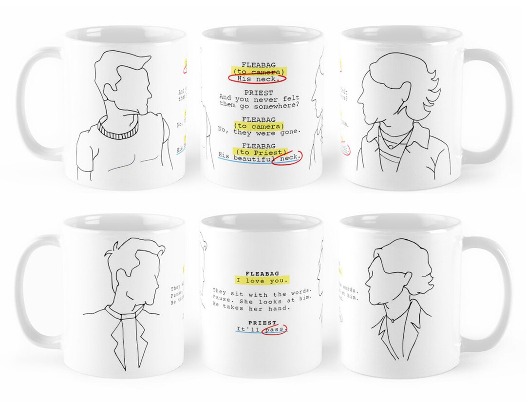Fleabag Fleabag TV Show Inspired Mugs Ceramic Mugs Fleabag Quotes ...