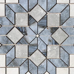 36" X 36" Tile Medallion - Happy Floors Exotic Stone & Cipriani Tile ...