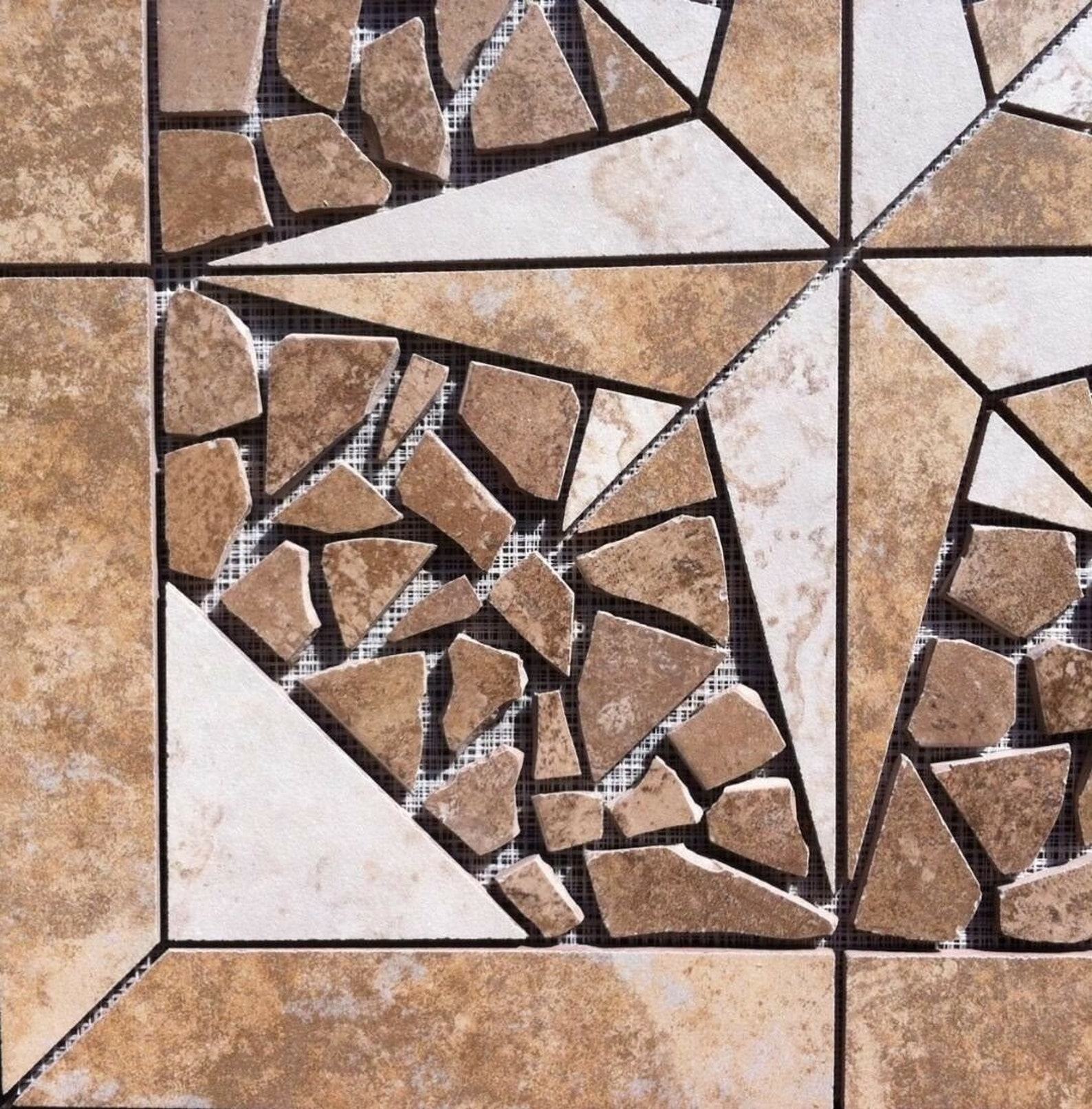 22 1/4 X 22 1/4 Tile Medallion Daltile Stratford | Etsy