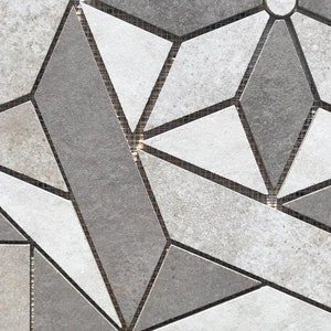 22 1/4 X 22 1/4 Tile Medallion Mural Daltile Rekindle Tile Series - Etsy