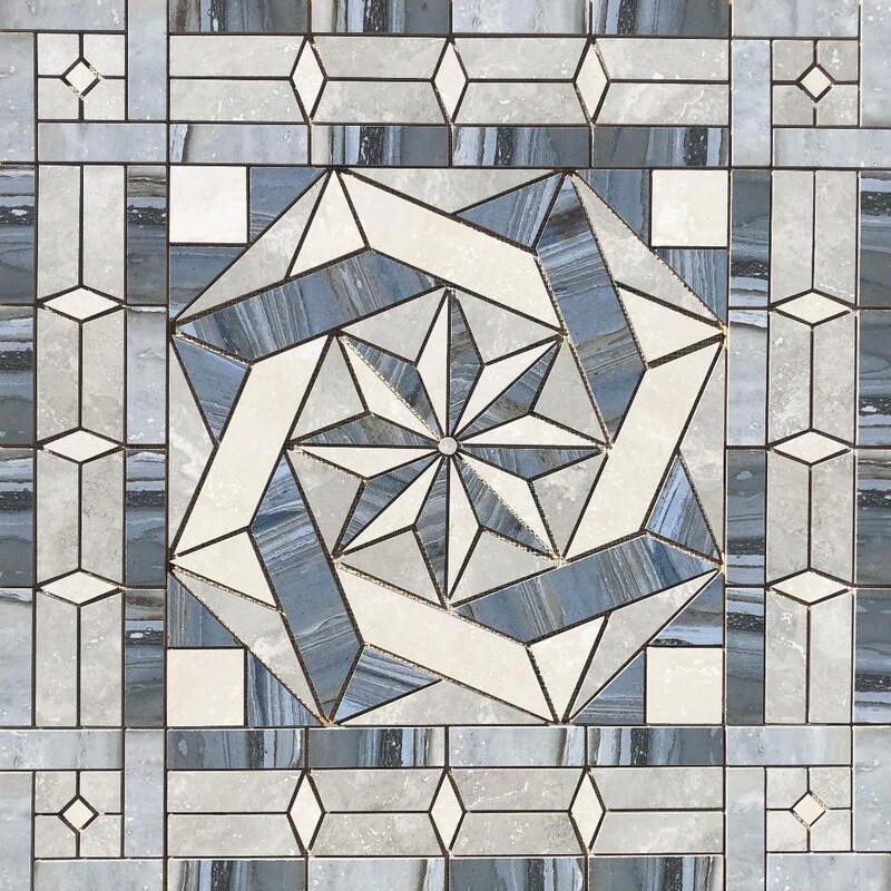 Tile Mosaic Medallion - Etsy