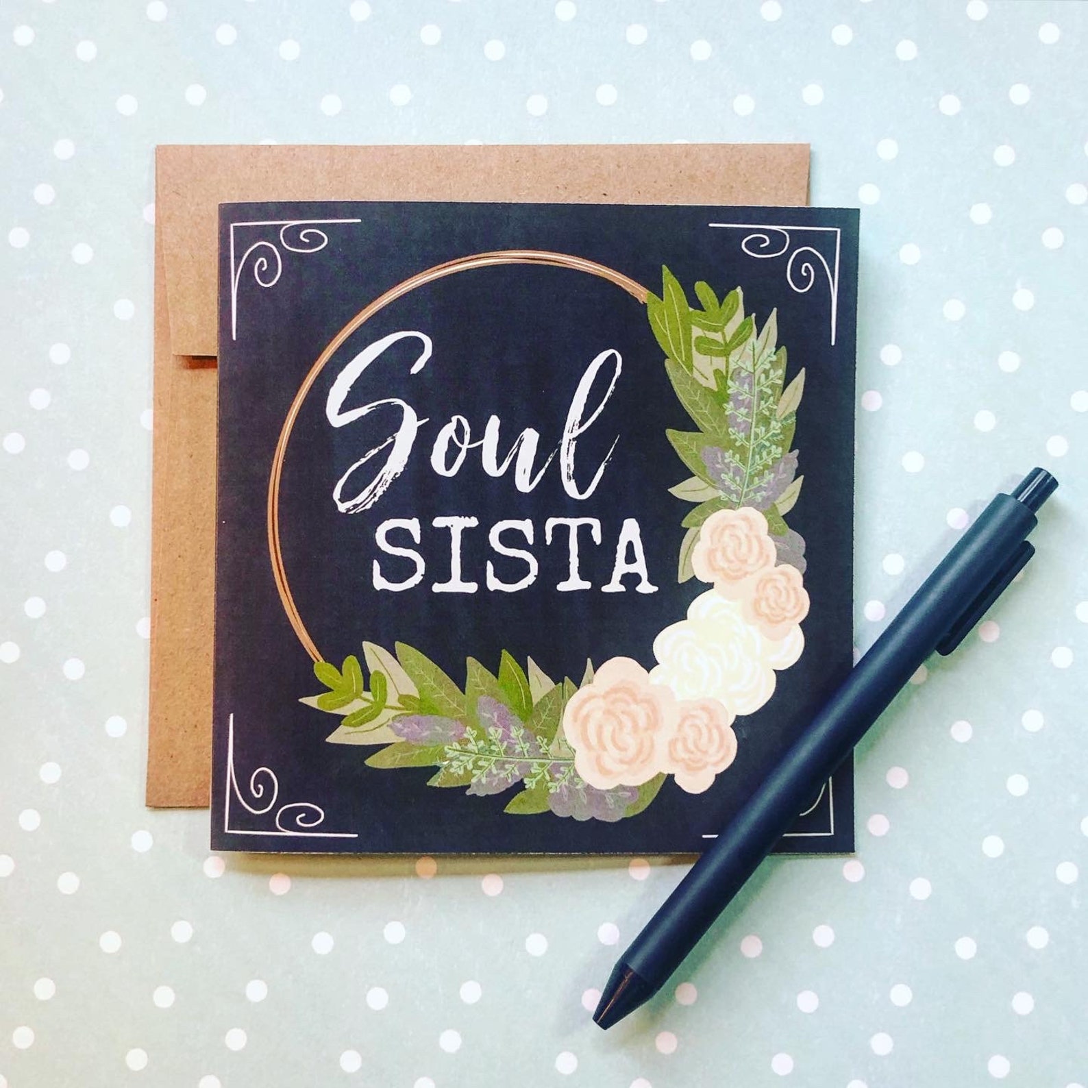 Soul Sista Card Sister Card Sister Birthday Card Best Friend Card - Etsy UK