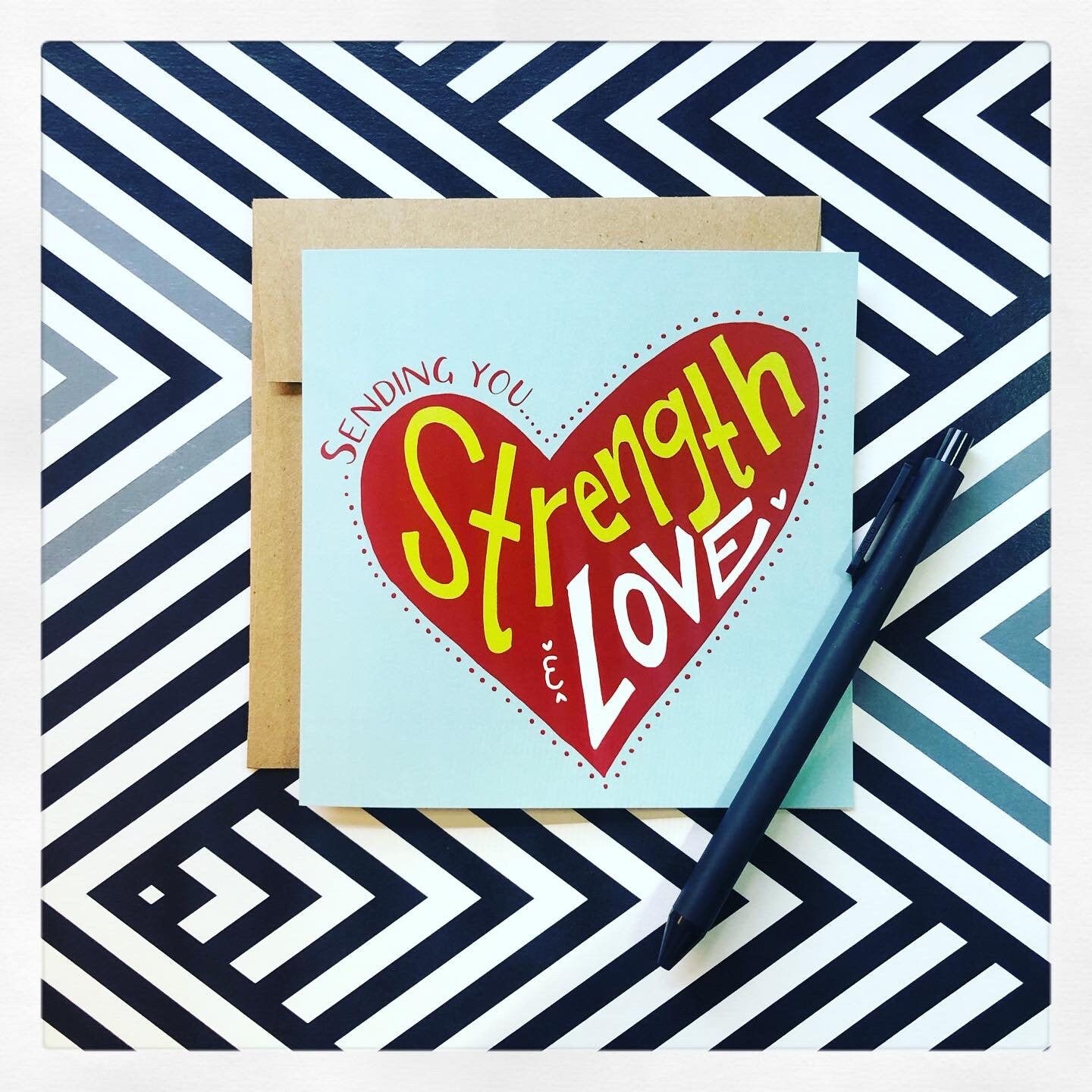 Sending You Strength | Etsy