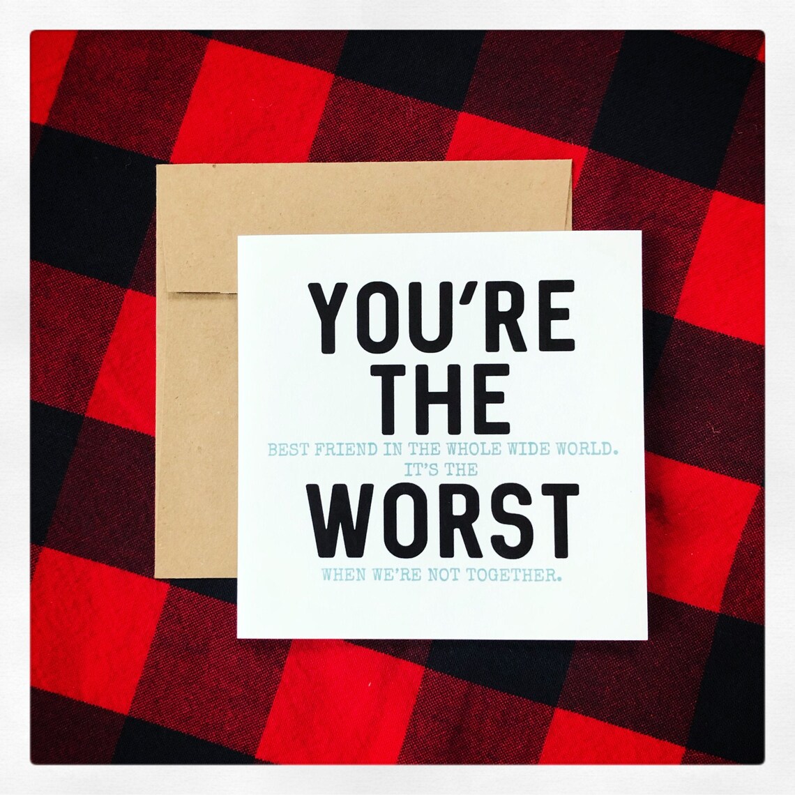 The Worst Card - Etsy